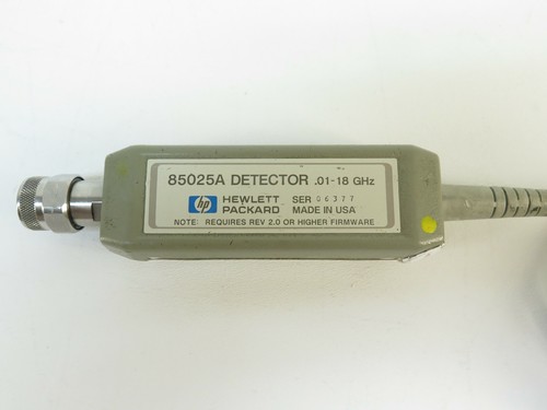 Agilent / HP 85025A AC/DC Coaxial Detector, 10 MHz to 18 GHz, 20dB ...