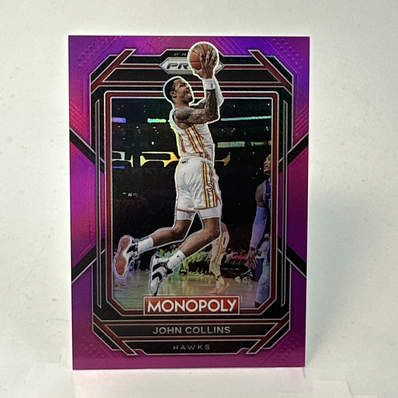 🔥📈2022-2023 John Collins panini Monopoly Pink Prizm /149 Atlanta Hawks ...