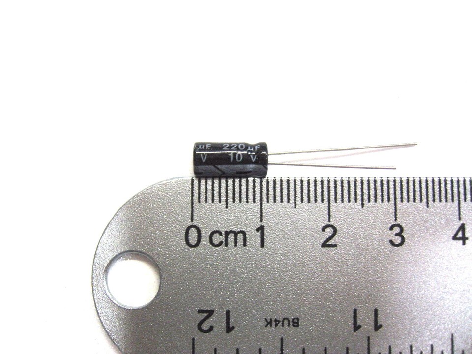 220uF 10V (10x) Electrolytic Capacitors 10V 220uF Volume 5x11 mm | eBay