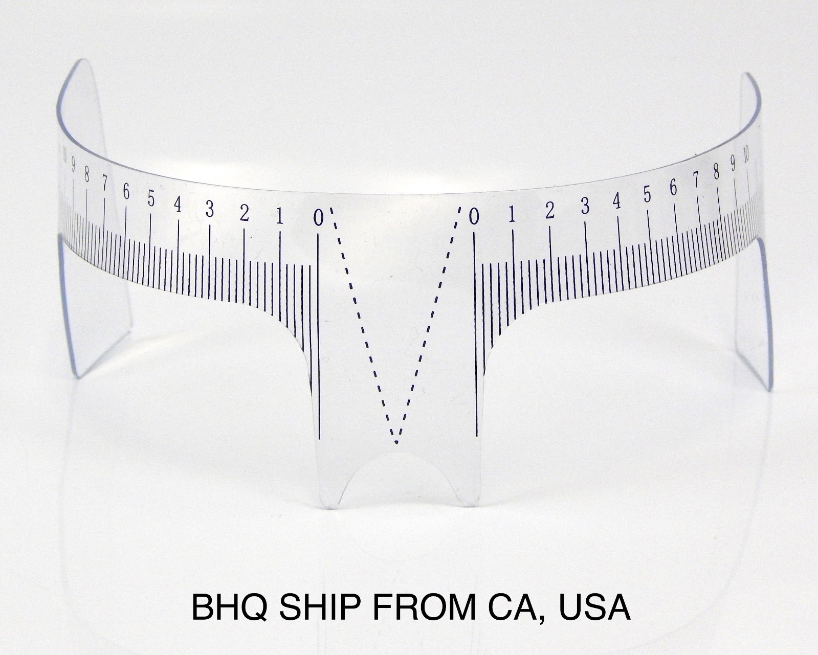 Eyebrow Ruler for Microblading Permanent Makeup Measure Head Tool ...