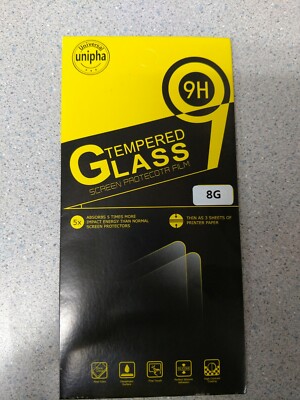 Unipha Apple iPhone 6/7/8 9H Premium Tempered Glass Screen Protector ...