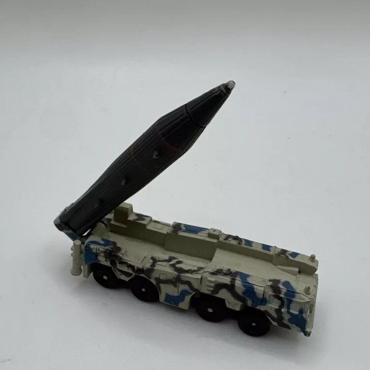 MICRO MACHINES MILITARY SCUD SS-12 SCALEBOARD MISSILE LAUNCHER Blue ...