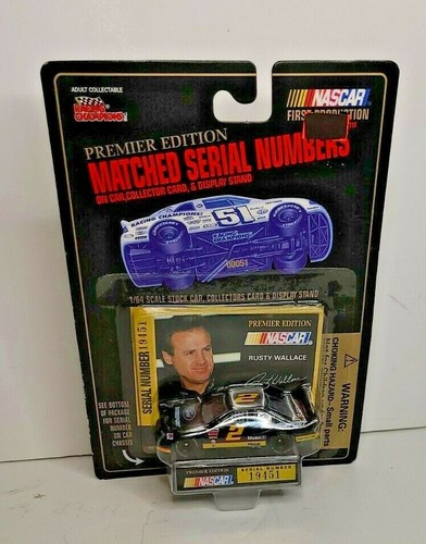 Racing Champions ~ Rusty Wallace Premier Edition Matched Serial Numbers ...