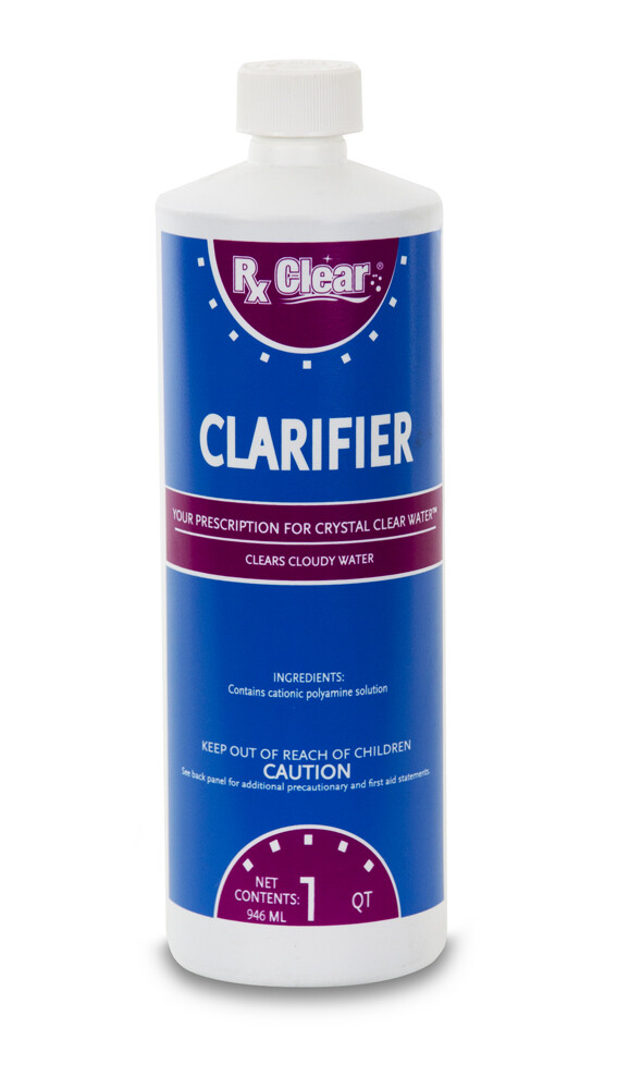 Rx Clear Swimming Pool Chemical Clarifier - 32 oz Bottle - (Select ...