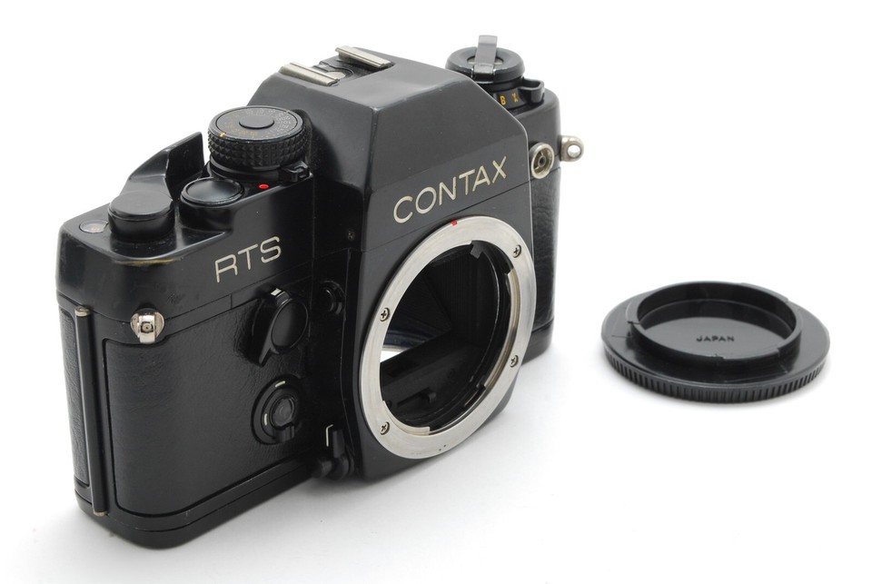 [NEAR MINT] Contax RTS II Quartz 35mm Black Film Camera SLR Body From ...