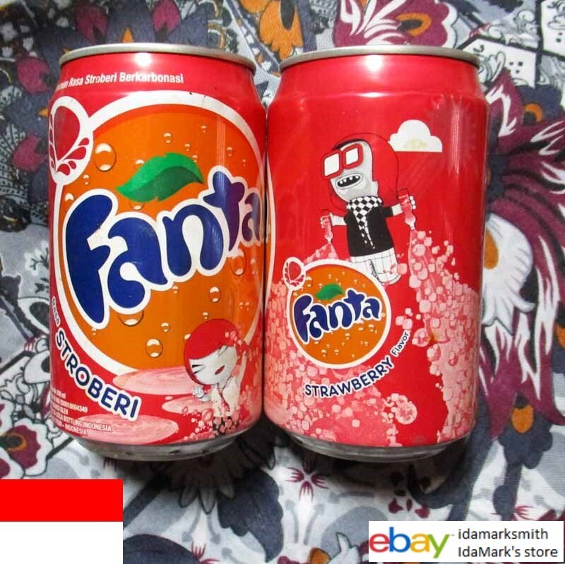 Strawberry Fanta Can