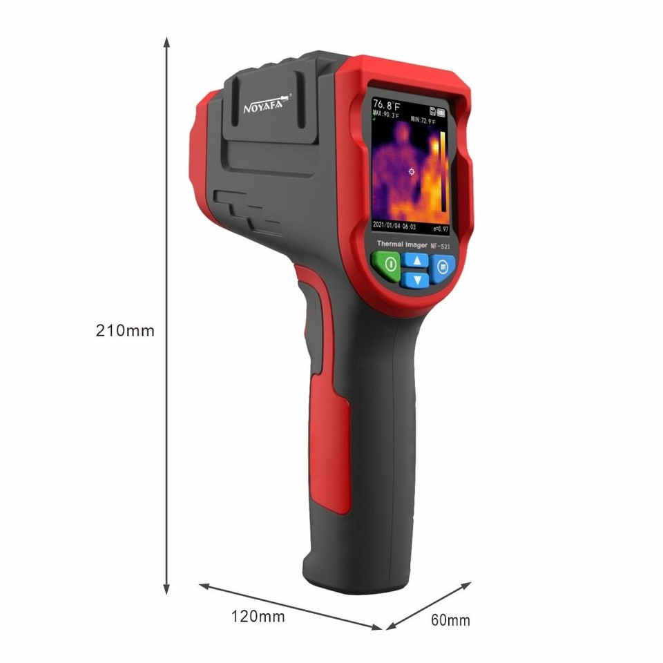 Industrial LCDDisplay Infrared Thermal Imager Temperature Imaging ...