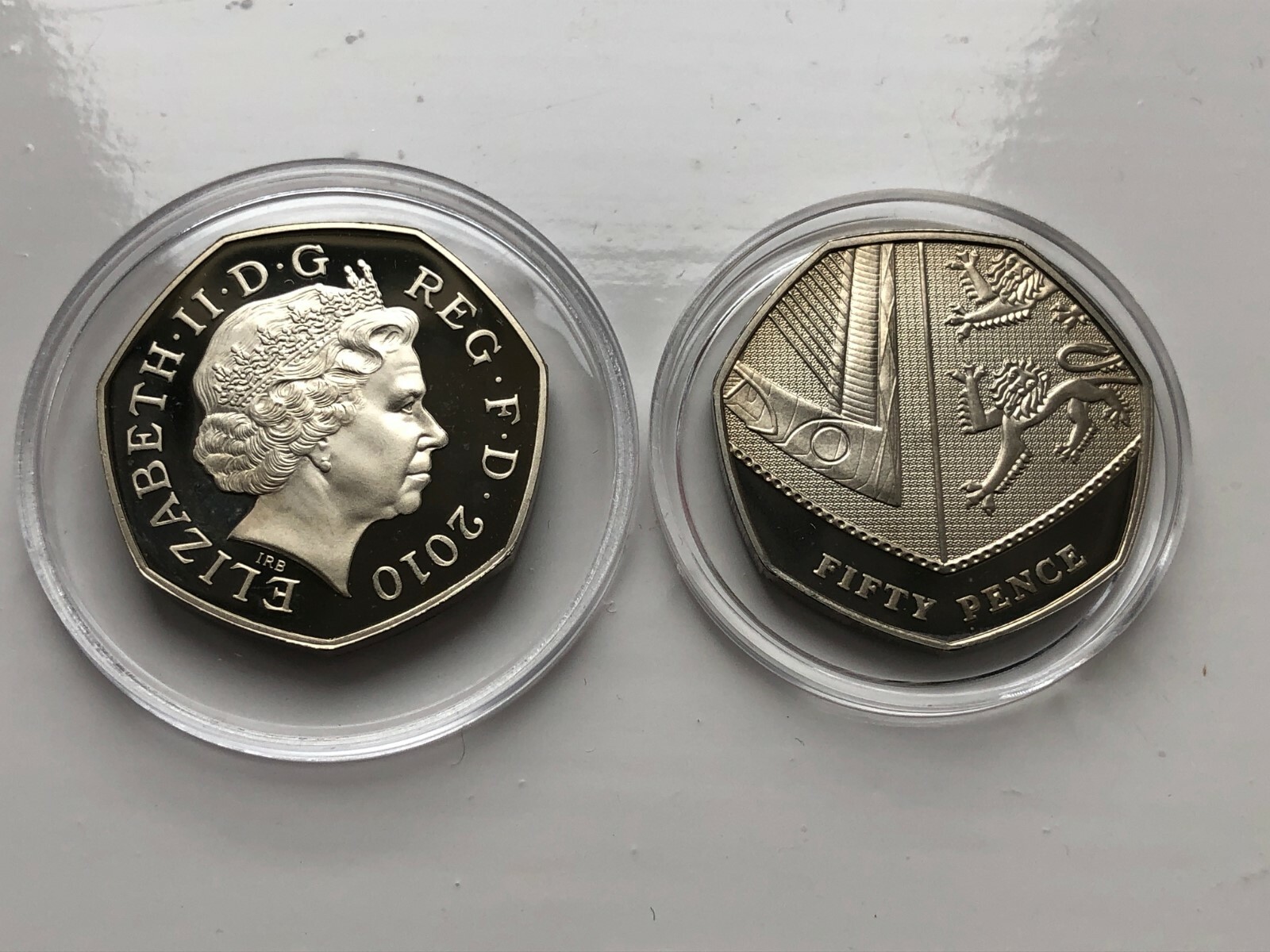 50p coins 2009 2010 2011 2016 2018 Royal Shield Kew 2019 1992 EEC 2020 ...