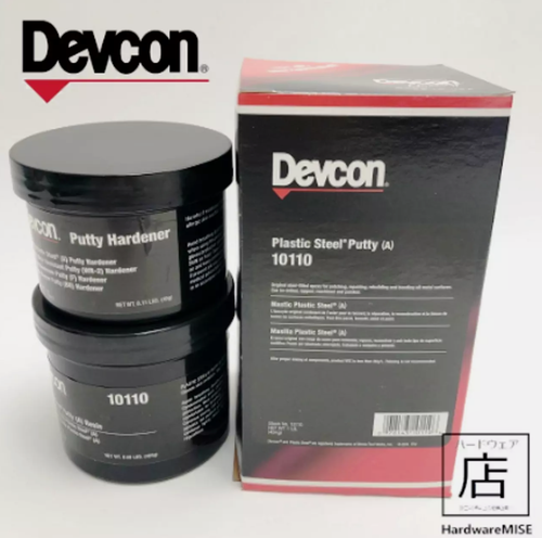 6 pcs X Devcon 10110 Plastic Steel Putty (A) 1 lb. Kit Metal Filled ...
