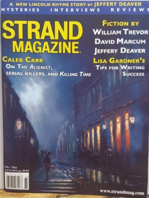 Strand Magazine Feb-May Caleb Carr William Trevor David Marcum FREE ...
