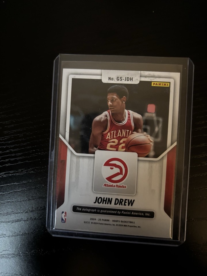 2024-25 Panini Nba Hoops - Great Significance John Drew #GS-JDH (AU) | eBay