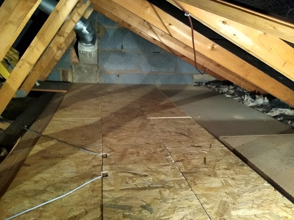 OSB Loft Panels 18mm Tongue & Groove Boards Pack of 3 for Loft Flooring ...