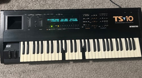AS-IS Ensoniq TS-10 Performance / Composition Synthesizer FOR PARTS OR ...