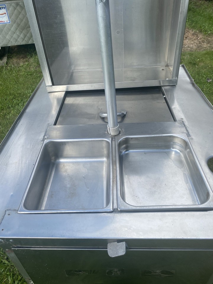 Hot Dog Push Cart Workman 200 Series Vintage | eBay