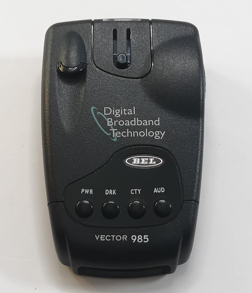 Beltronics Vector 985 Radar Detector with Vehicle Power Cord | eBay
