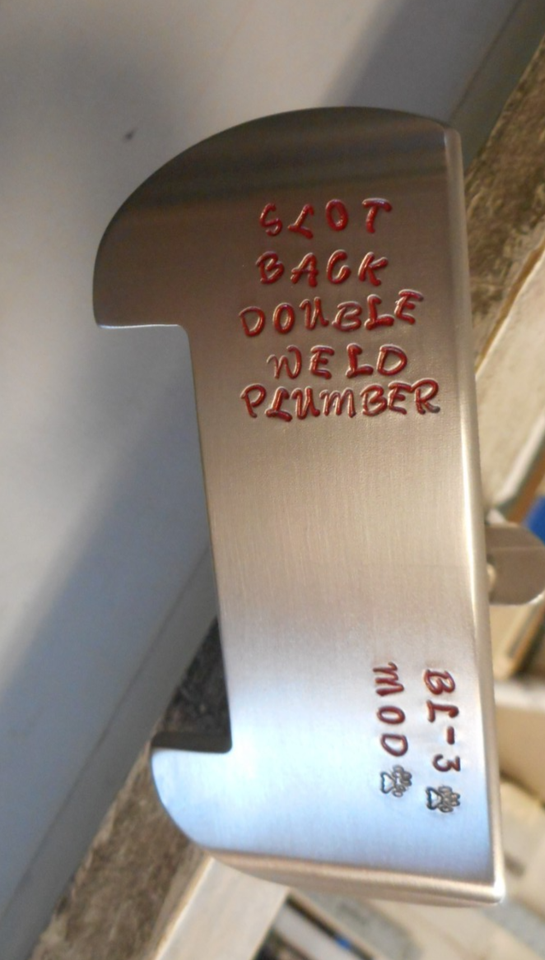 Black Lab Golf BL-3 Slot Back Double Weld Plumber Neck Mod Milled SS ...