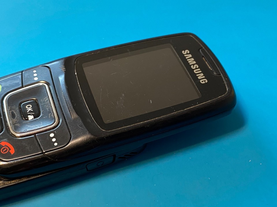 Samsung SGH-C300 Slide Mobile Phone, Black, Retro Vintage Slider! | eBay.de