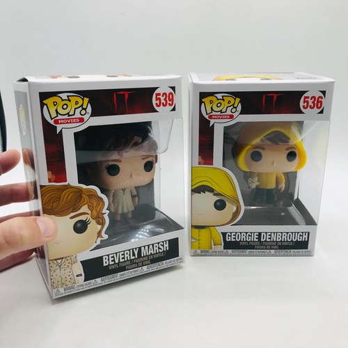 Funko Pop! Vinyl: It - Beverly Marsh #539 and Georgie Denbrough #536 | eBay