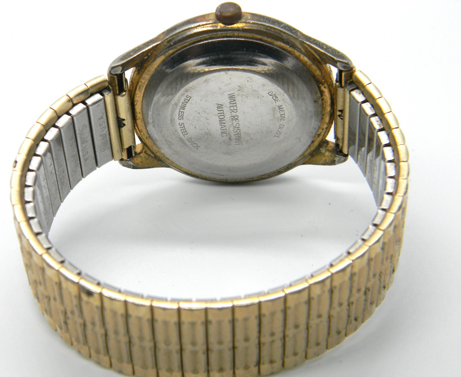 123 men Vintage 1978 Timex Viscount Automatic Self Wind Date Day Watch ...
