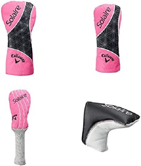 Callaway SOLAIRE 2018 Ladies 8 Club Set Carbon Shaft Flex: L Pink w ...