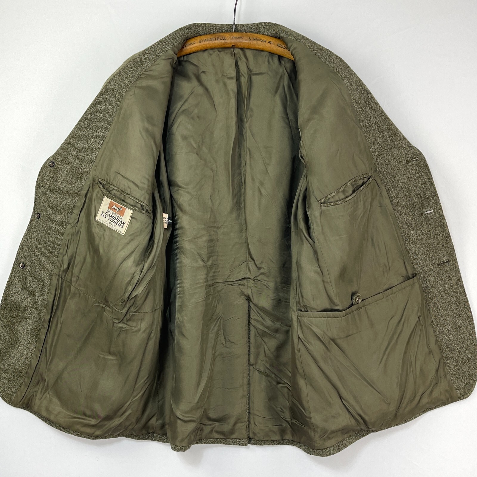 Ratcatcher Keepers Tweed Jacket Mens 42L Green Country Hacking Shooting ...