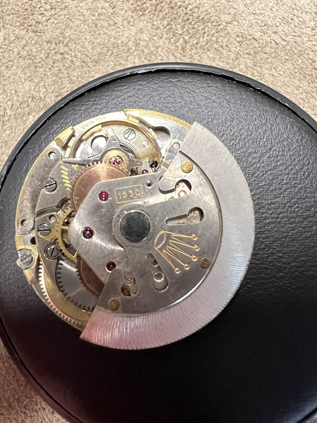 Rolex Caliber 1530 Movement Butterfly Rotor For Vintage Watch Parts ...