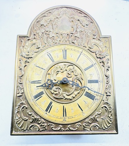 Vintage Grandfather Clock Face and German Pull Chain Movement | eBay