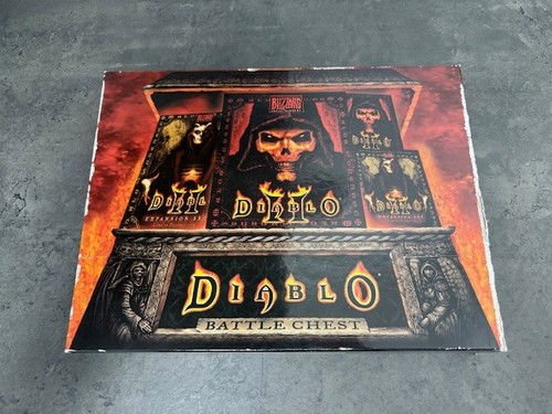 Diablo Battle Chest PC completo 100% big box blizzard Diablo 2 ...