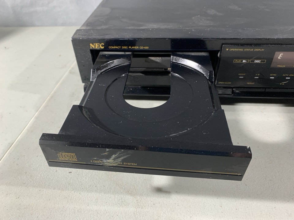 NEC CD-420 CD Player MADE IN JAPAN, IN VERY GOOD CONDITION | eBay