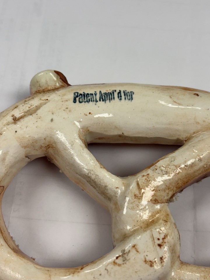 William Foust Distillery Stoneware Pretzel Flask | eBay