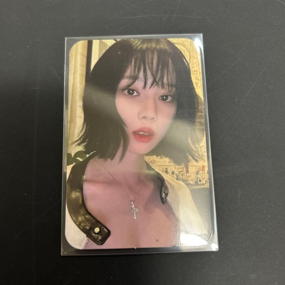 aespa Winter MY WORLD deluxe box Photocard PC Photo card Tradingcard ...