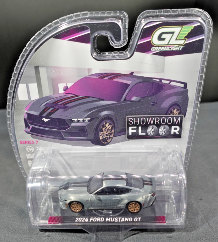 Greenlight Showroom Floor 2024 Ford Mustang GT RAW CHASE 1/64 | eBay