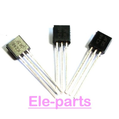 50 PCS 2SK246-GR TO-92 2SK246GR K246 K246GR N CHANNEL JUNCTION TYPE ...