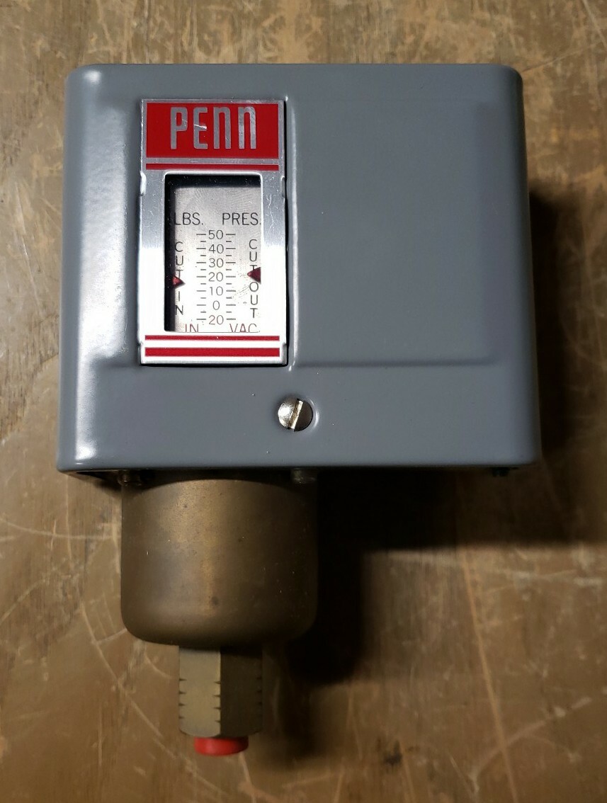 Johnson Controls P47AA-4C Steam Pressure Control 1J-3074-C10 | eBay