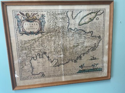 Italy Istria Trieste c.1700 Slovenia Croatia Schenk & Valk Jansson ...