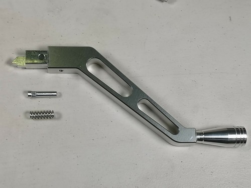 1967-1994 GM Steering Column Shifter Arm Lever Polished Billet Aluminum ...