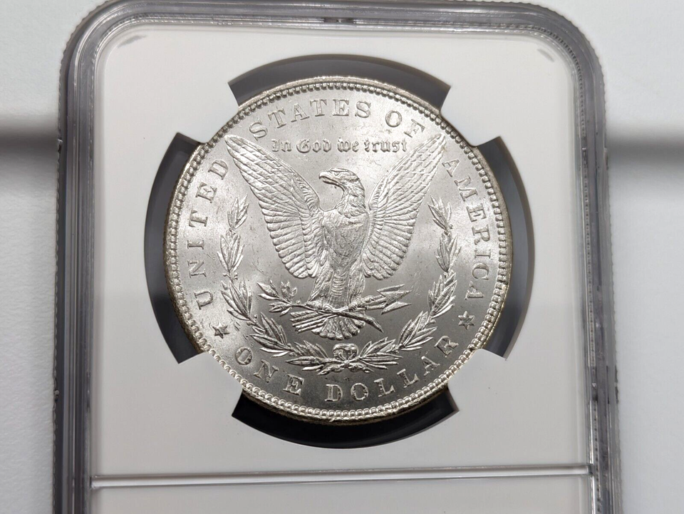 1887 Morgan Silver Dollar NGC MS 63 Music City Collection Tennessee ...