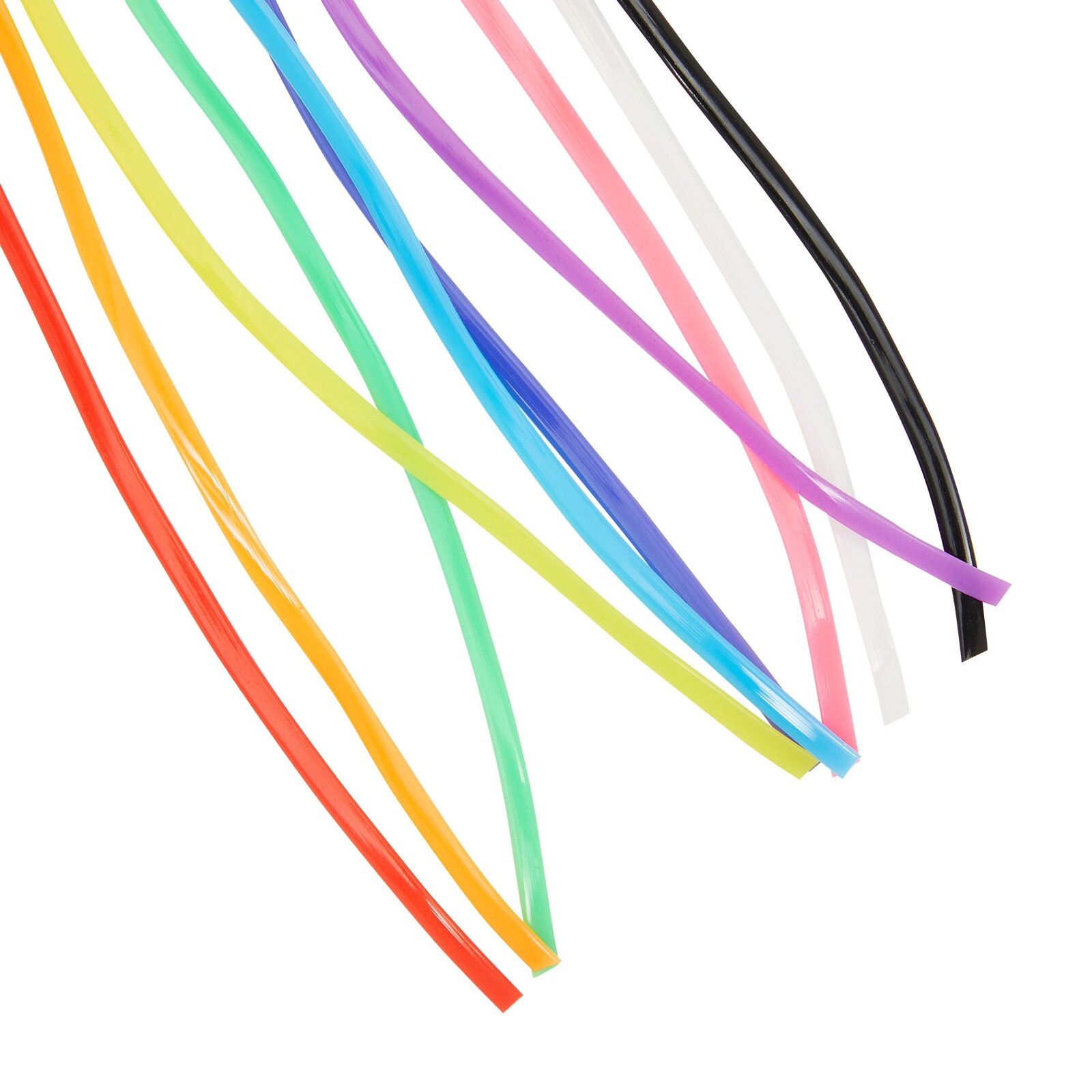 50 Yards Each Plastic Gimp String in 10 Colors for Crafting, 10 Spools ...