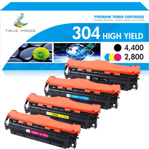 4× CC530A 304A Toner fit for HP LaserJet CP2020 CP2025N CP2025DN ...