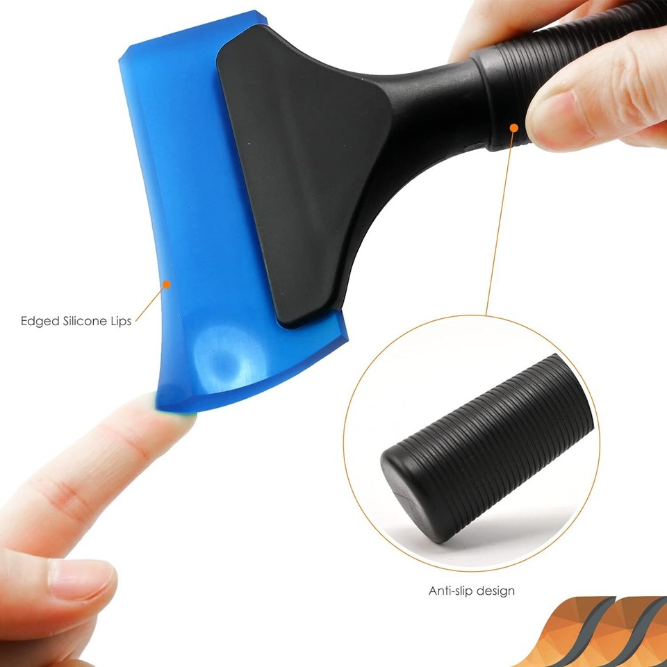 5 Inch Rubber Squeegee Window Tint Windshield Squeegee for Car Window ...