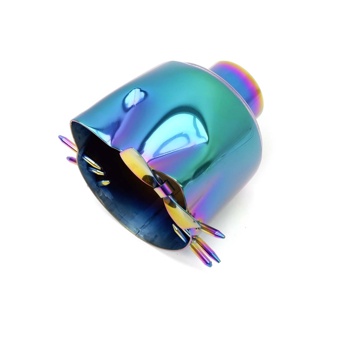 Pipe Exhaust Anodized Anodize Titanium For Universal Toyota Honda 2000 ...