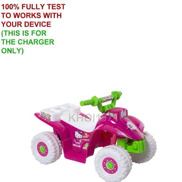 9FT charger AC adapter 8801-87 Dynacraft Hello Kitty 6V Quad ride on | eBay