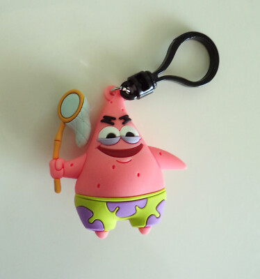 Patrick Star Jelly Fishing Bag Clip Keychain Spongebob Squarepants New ...