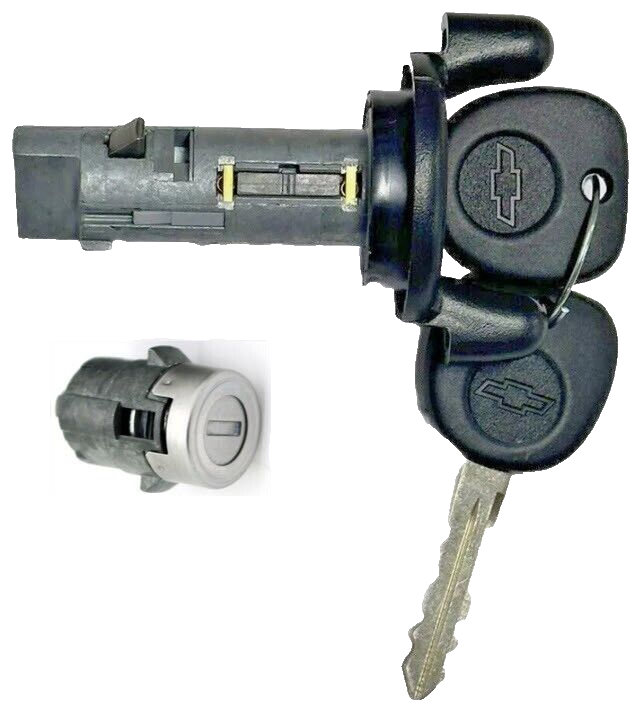 NEW CHEVY OEM IGNITION KEY SWITCH LOCK CYLINDER + DOOR KEY LOCK ...