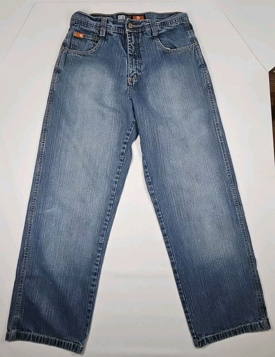 Vintage Southpole Mens Jeans 30x29.5 Y2K SK8 Hipster Wide Vintage Southpole Mens Jeans 30x29.5 Y2K SK8 Hipster Wide