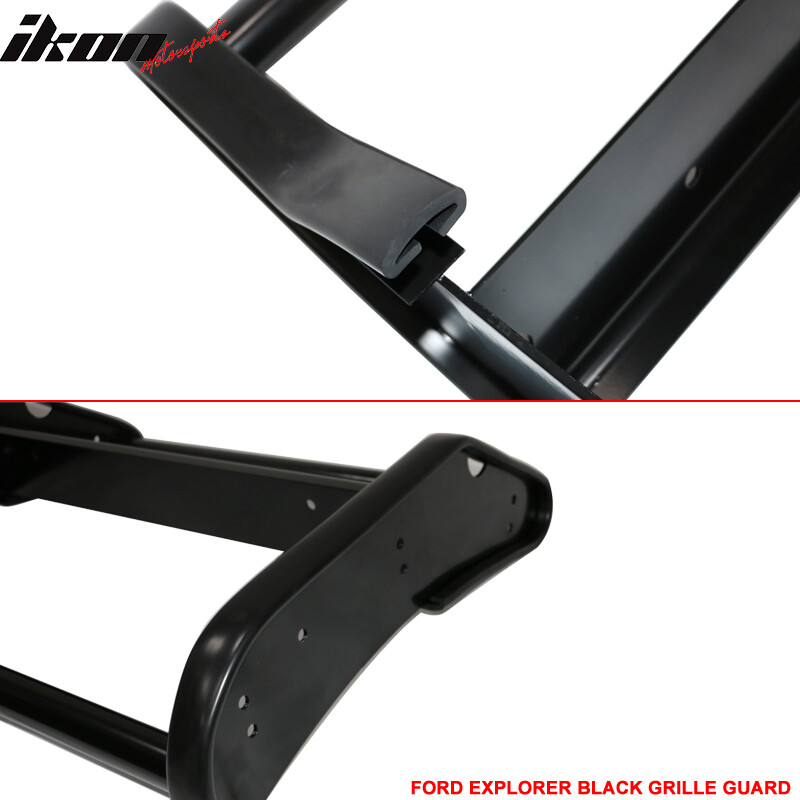 Fits 11-15 Ford Explorer Interceptor Front Bumper Bull Bar Push Grille ...