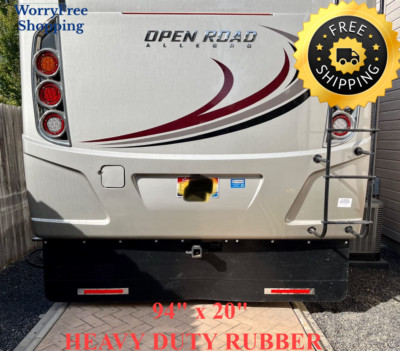 RV Heavy Duty Rubber Mud Flap Rock Guard Tow Vehicle Protector ...