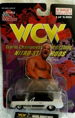 WCW ~ GOLDBERG ~ MUSTANG Nitro-Streetrods Slamboree Racing Champions ...