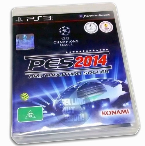 Pro Evolution Soccer 2014 PS3 game NEW DISC PAL PES 14 for Playstation ...
