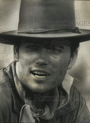 1961 Press Photo Actor Pat Wayne stars in "The Comancheros" - pix15528 ...